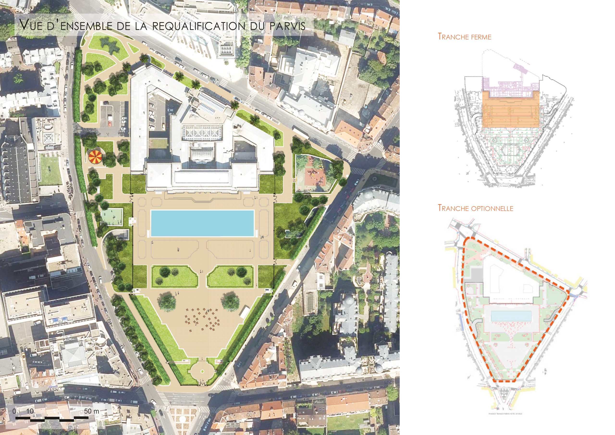 Projet VRD Rénovation du Parvis de l'Hôtel de Ville de PUTEAUX | Setu ...